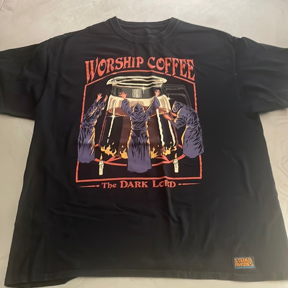 steven Rhodes | Shirts | Steven Rhodes Worship Coffee Mens Tshirt ...